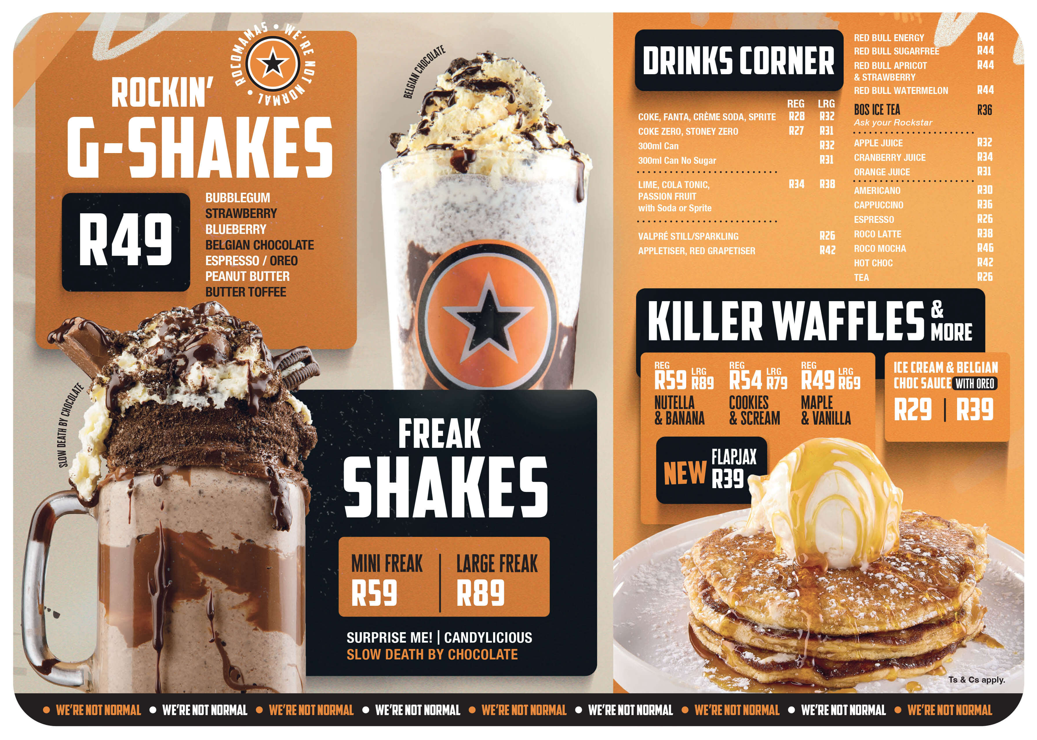 Our Menu | RocoMamas South Africa